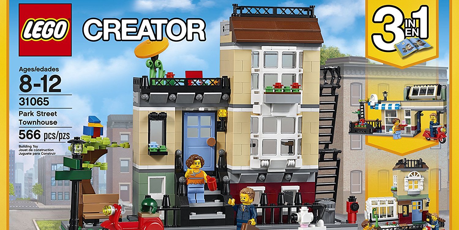 LEGO Creator Park Street Townhouse Building Kit $40 + more
