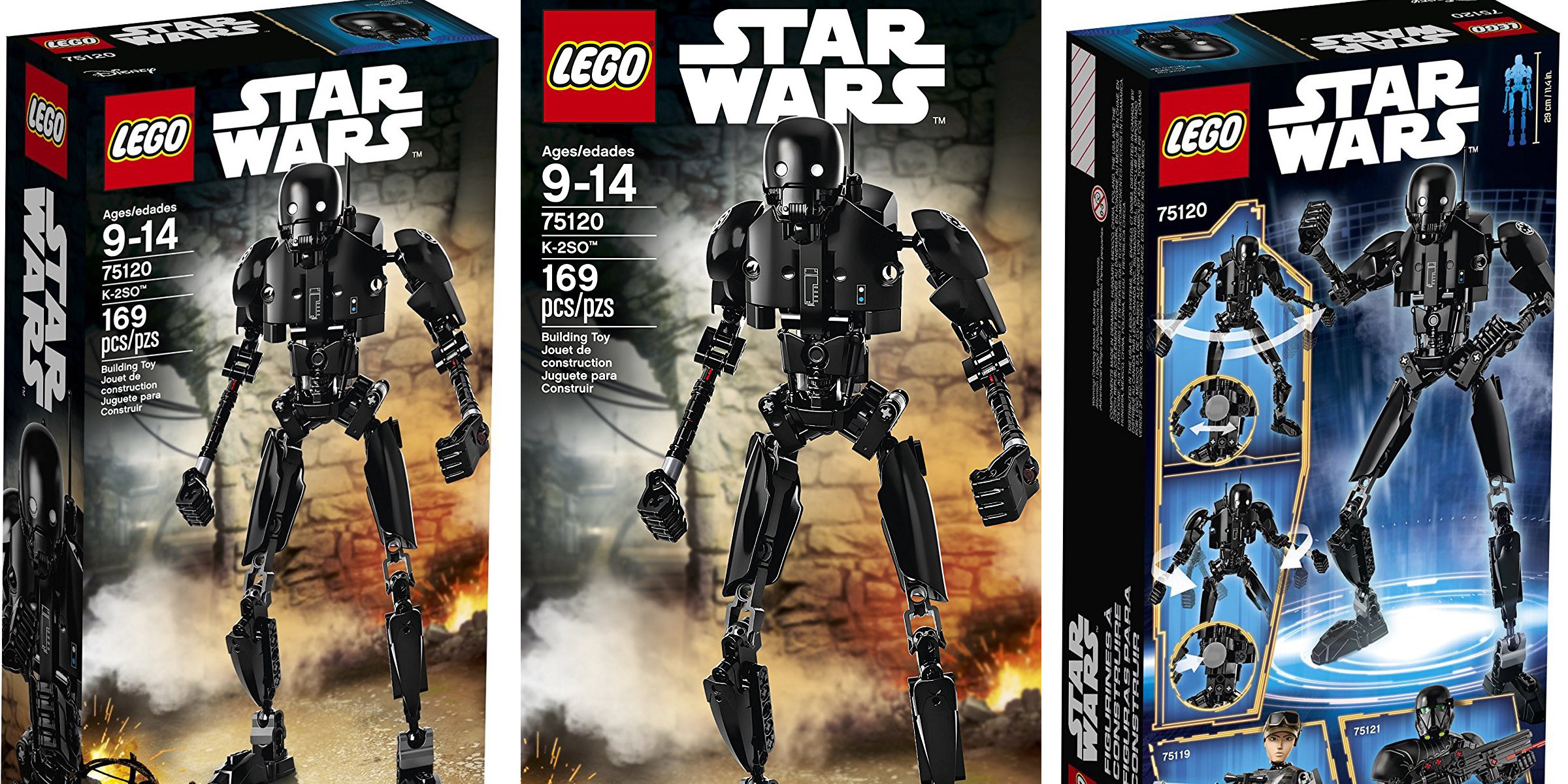 LEGO Star Wars K-2SO Droid Building Kit for under $18 Prime shipped + more