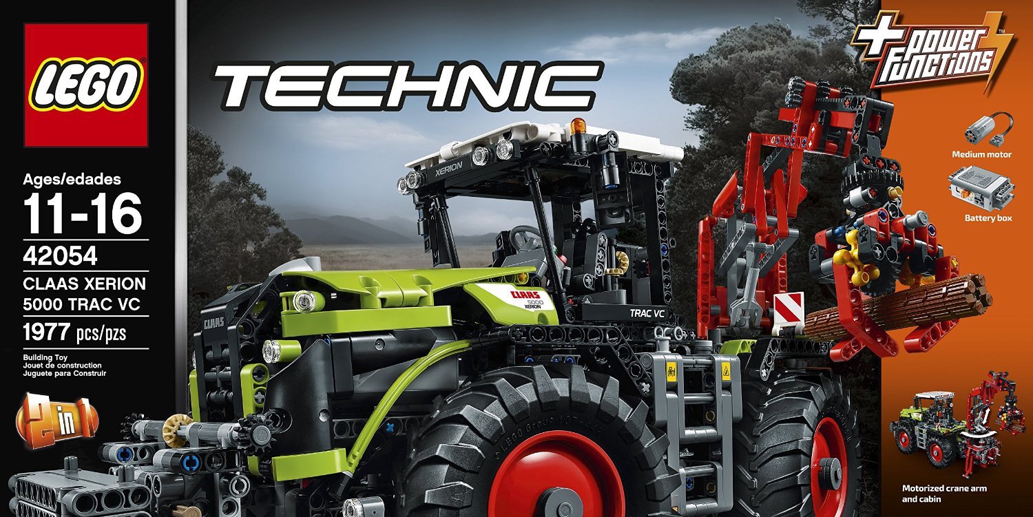 LEGO Technic CLAAS XERION Motorized Building Kit $112 shipped