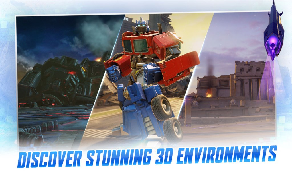 Transformers Forged to Fight out now on iOS/Android (free-to-play)
