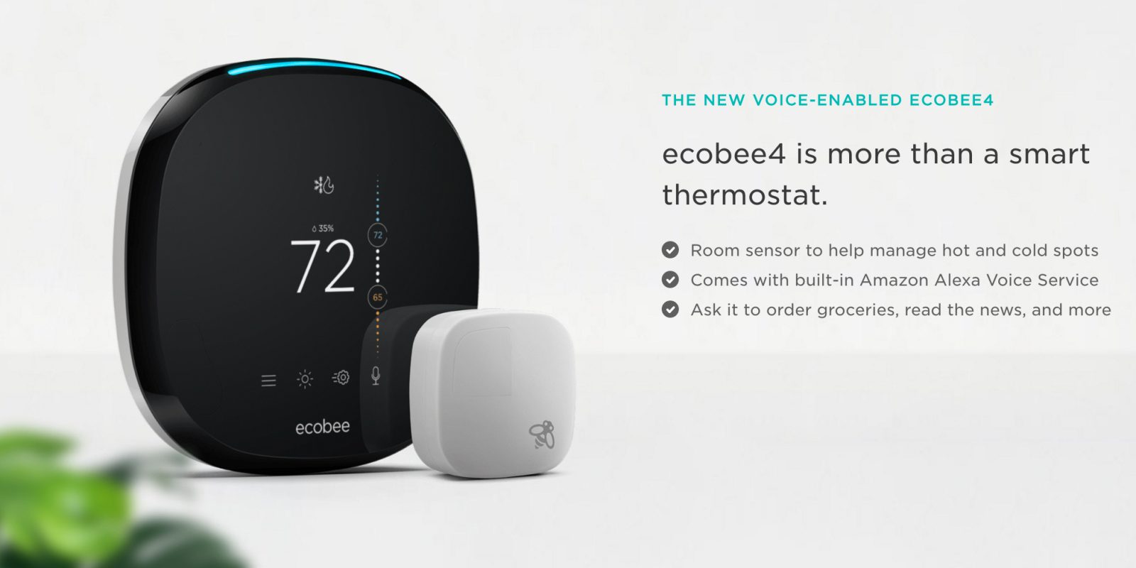 Ecobee4 Smart Thermostat w/ Alexa + HomeKit gets first discount to $229 ...
