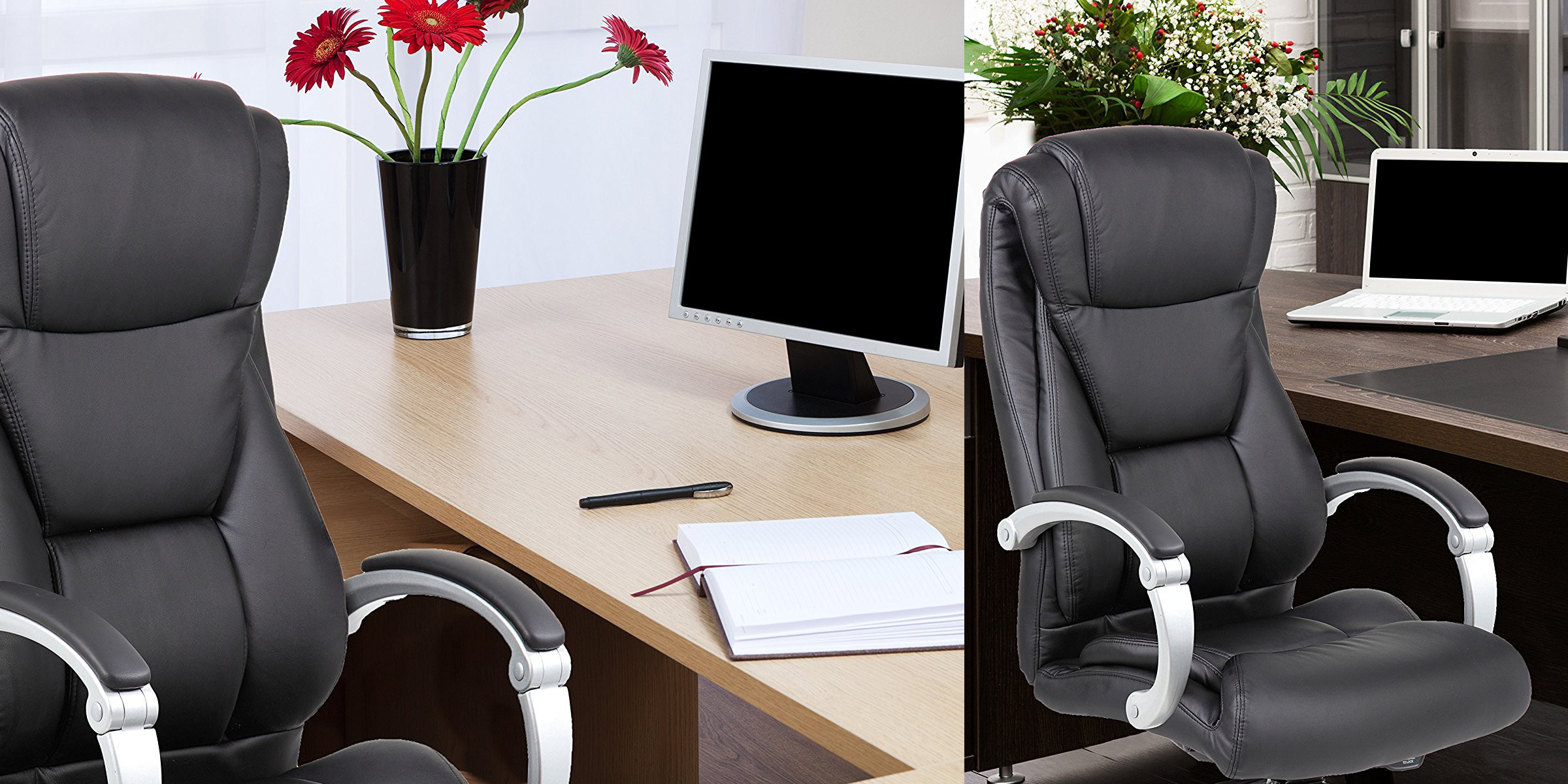 Genesis Executive Office Chair w/ adjustable back $135 (Reg. $180)
