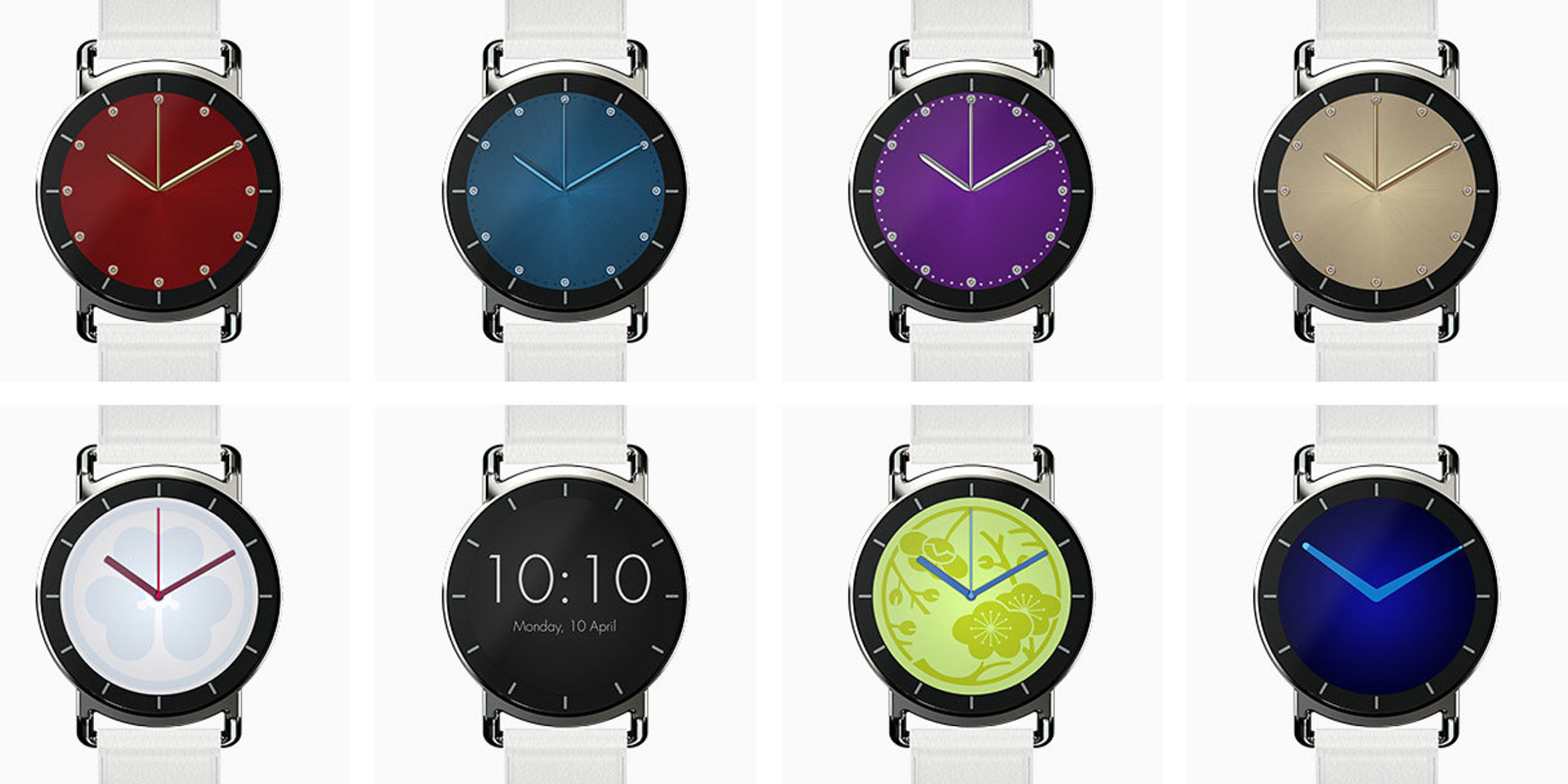 Haikara smartwatch focuses on fashion with customizable watch faces and ...