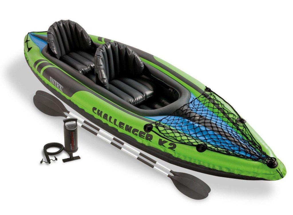 Inflatable 2-Person Kayak Set by Intex back down to $65 shipped
