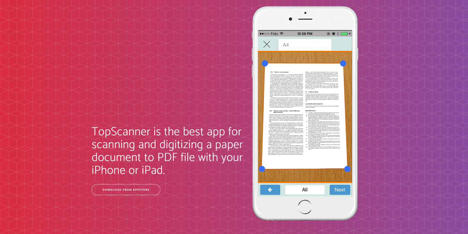 TopScanner PDF app for iPhone and iPad now available for free (Reg. $2 ...