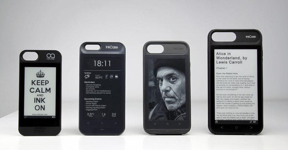 InkCase i7 Plus combines the iPhone and Kindle experience into one easy ...