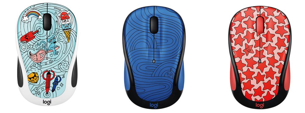 Logitech's new Doodle Mice sport fun and creative designs sure to standout