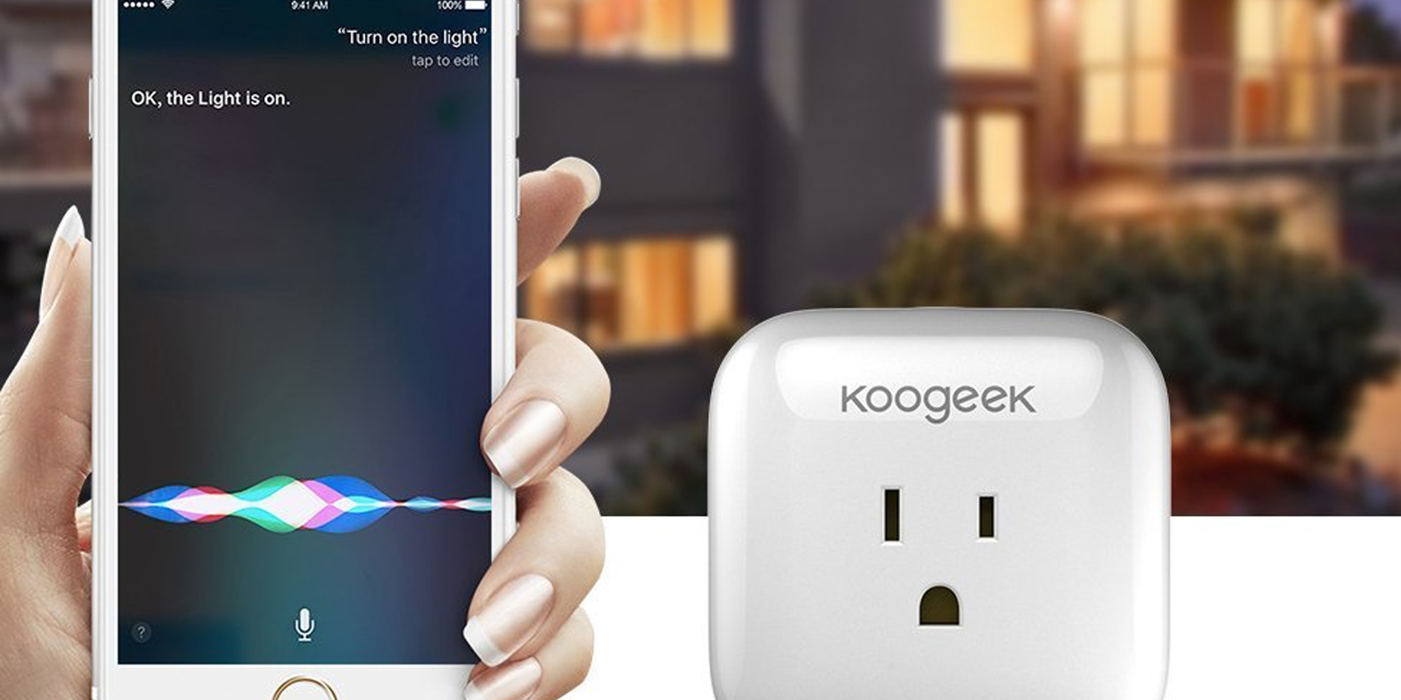 Koogeek's Smart Plug w/ HomeKit support is back at $22 (Reg. $30)