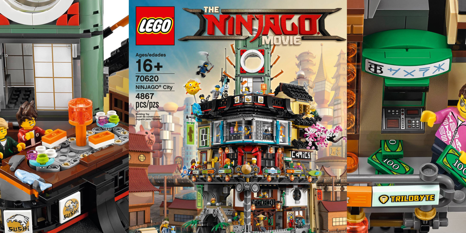 Here's LEGO's massive new 5,000-piece Ninjago City set and more - 9to5Toys