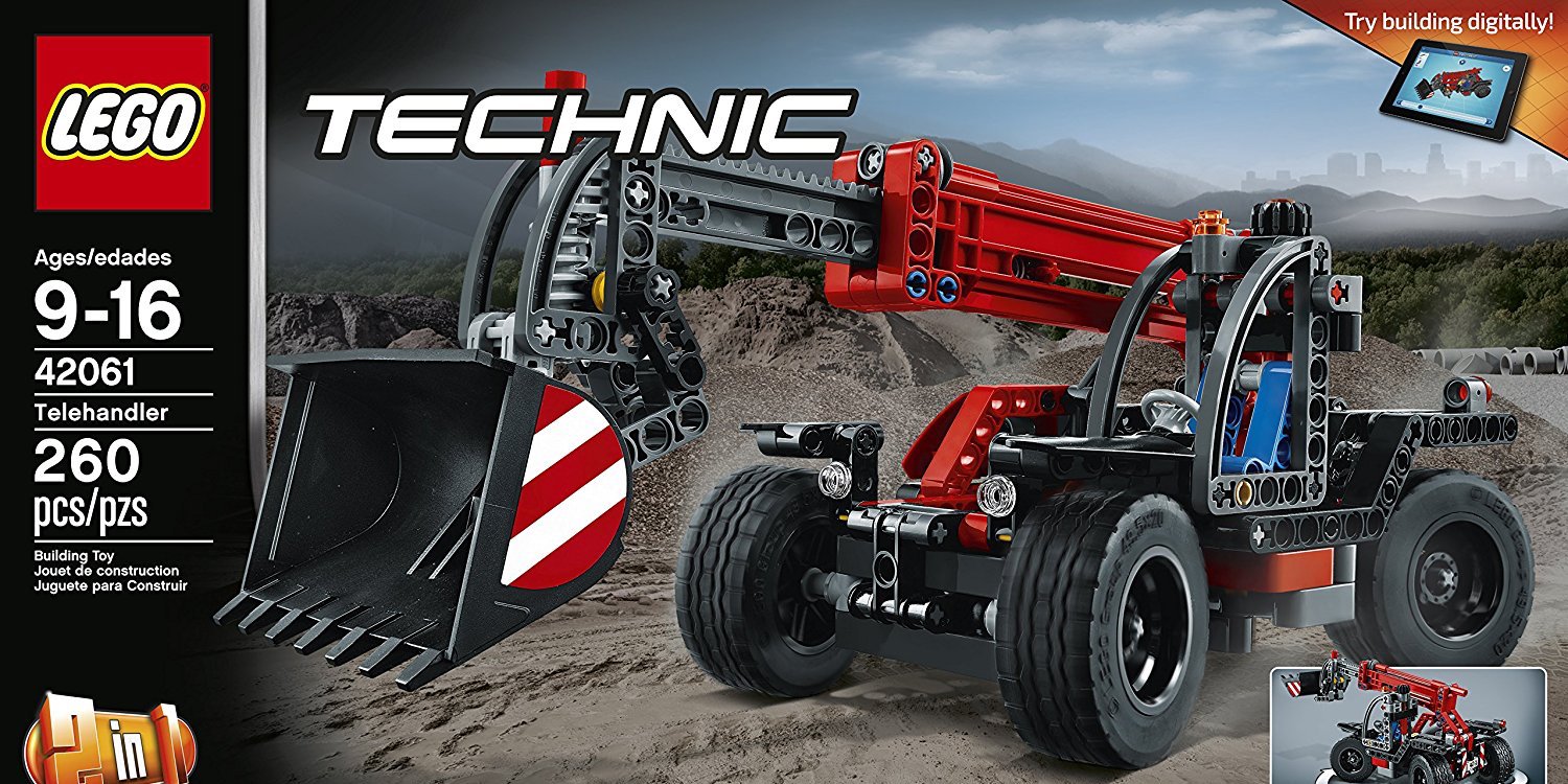 LEGO Technic Telehandler Building Kit $27 shipped + more