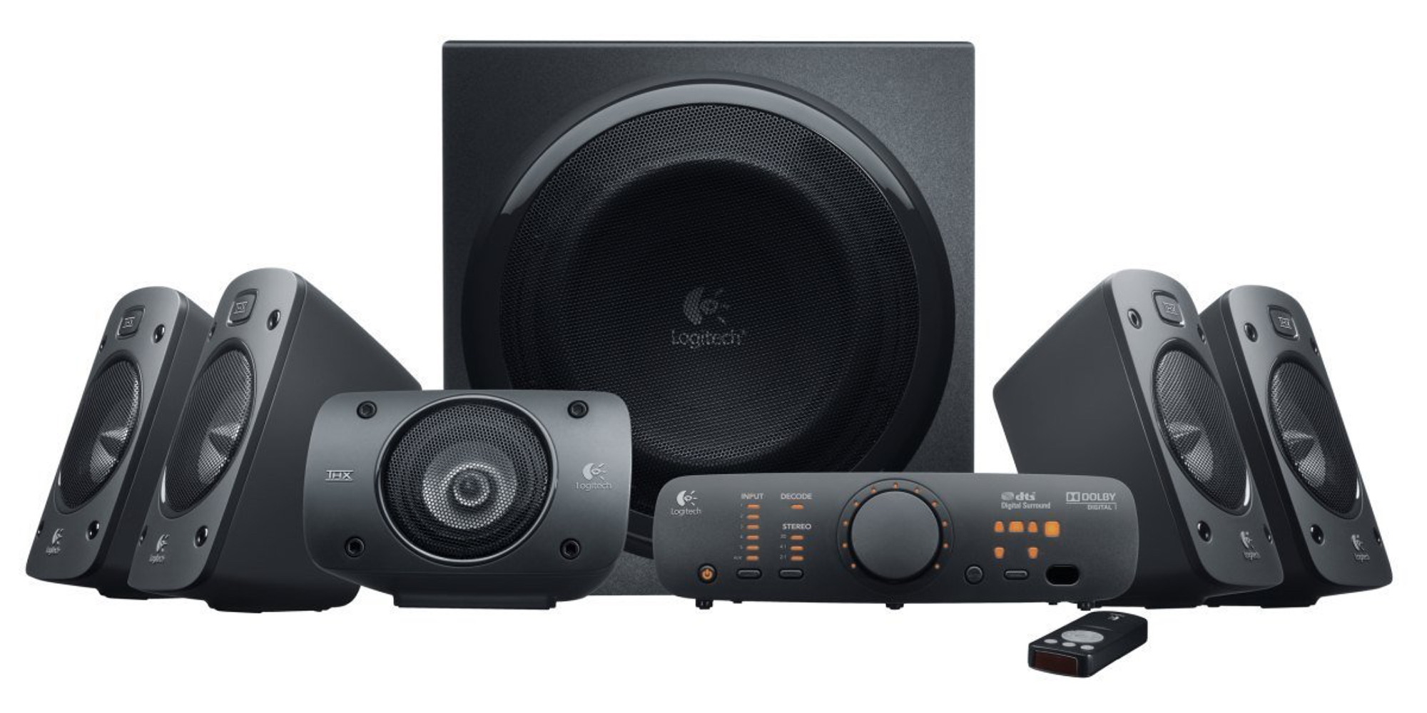 Logitech 5.1 THX-certified Surround Sound System for $245 (Reg. $360)