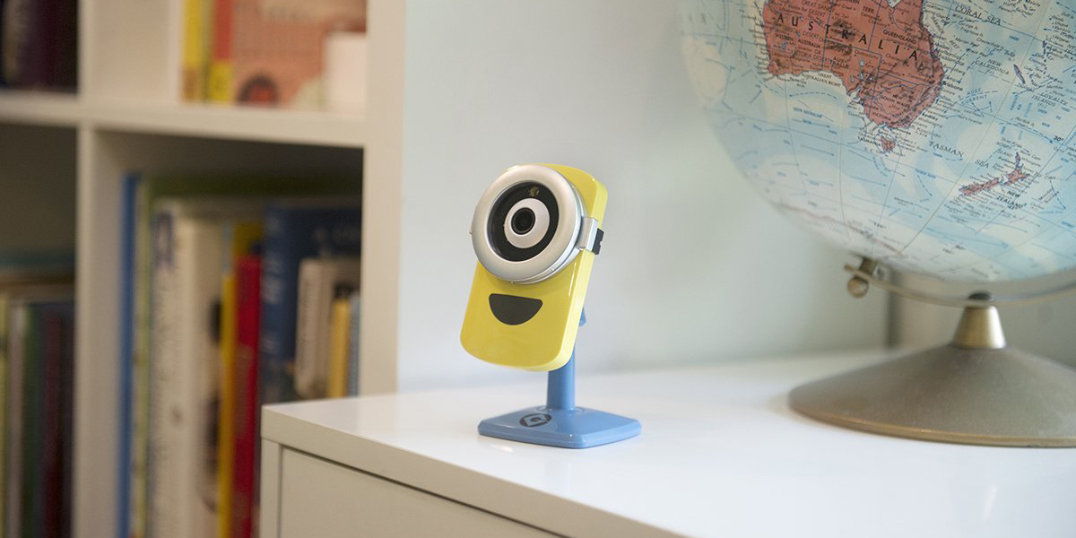 Despicable Me 3 Minion HD Wi-Fi Camera is kid-friendly, on sale for $37.50