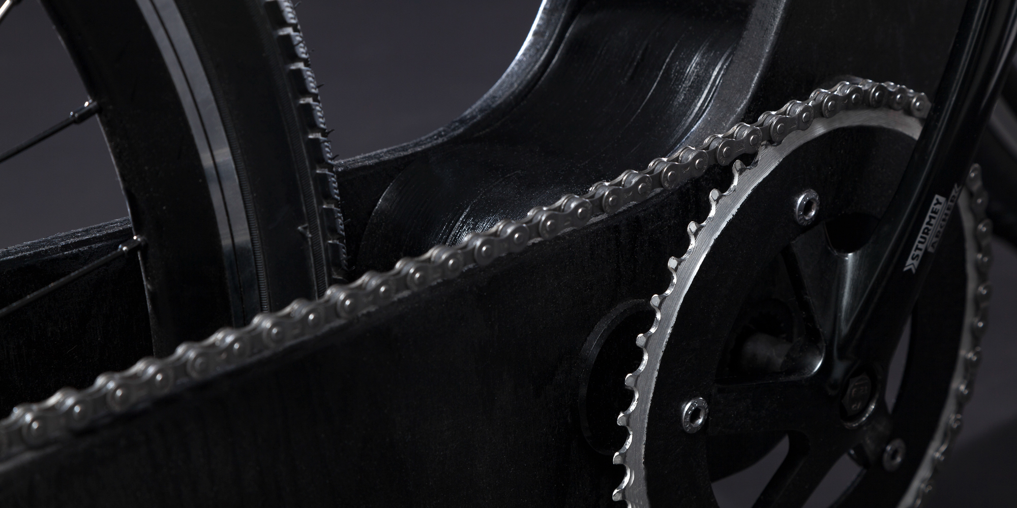 REVO's wooden frame helps make it a more stylish bicycle built for two