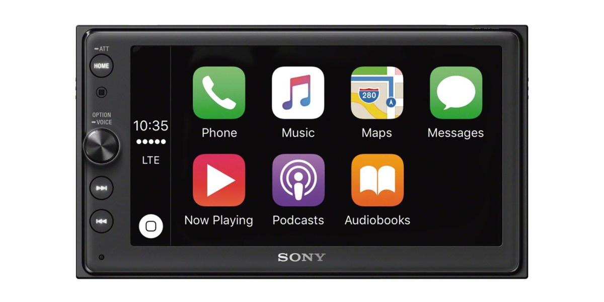Sony 6.4-inch CarPlay + Android Auto Car Receiver w/ $100 Newegg Gift ...