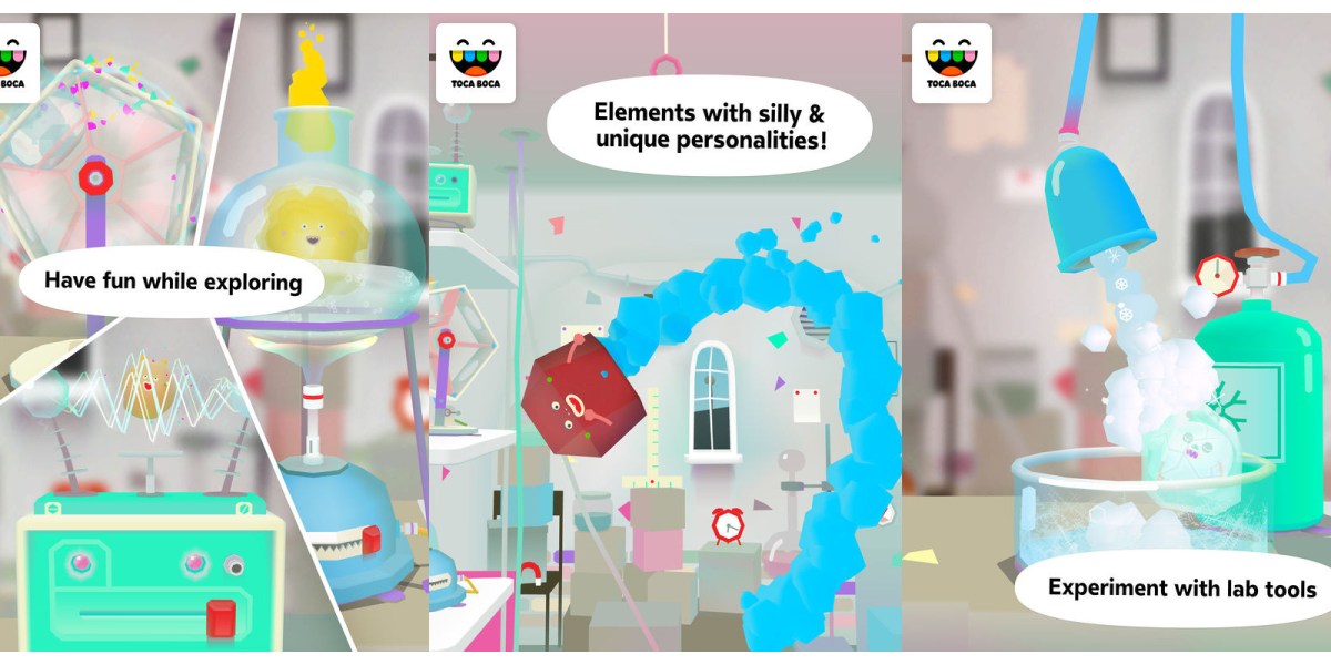 Toca Lab Elements free on iOS for very first time (Reg. $3)