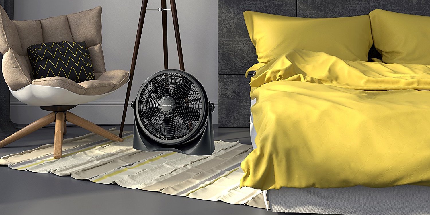 Avalon Adjustable 16-inch Table-Top/Floor Fan for $20 Prime shipped
