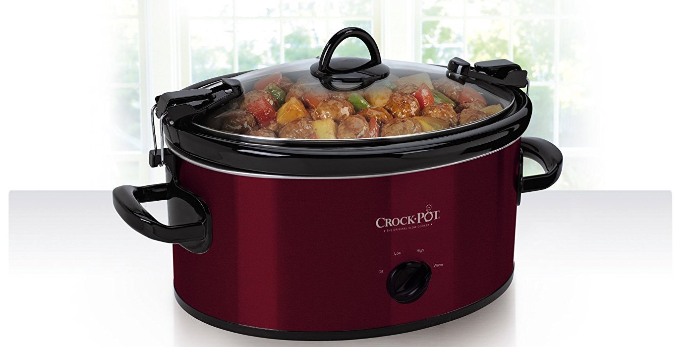 Crock-Pot 6-Quart Portable Slow Cooker just over $20 Prime shipped (Reg ...