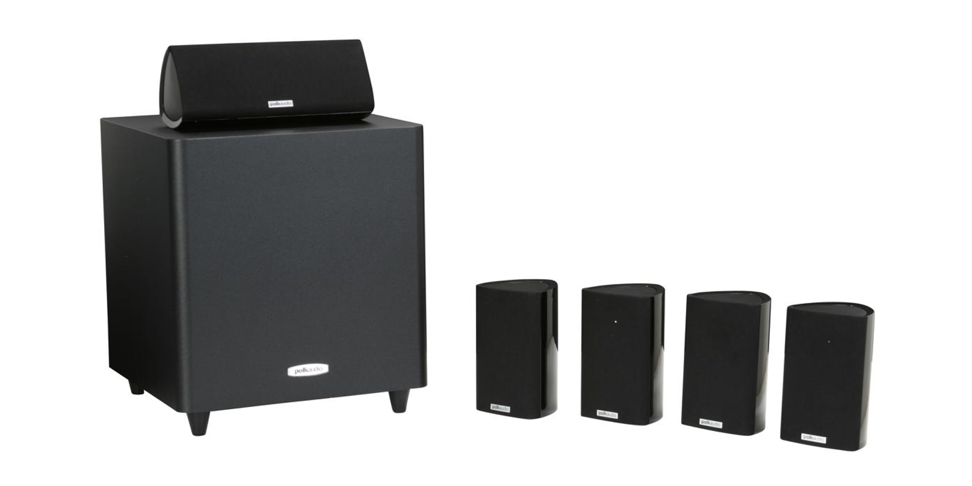 Upgrade your home theater's audio w/ the Polk 5.1-Ch. Speaker System ...