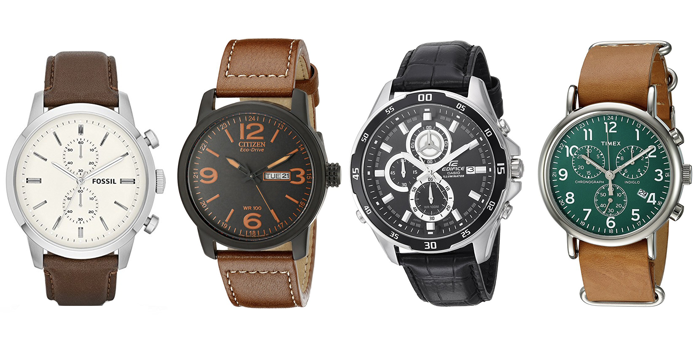 Today's Amazon Gold Box has up to 60% off watches from Timex, Fossil ...