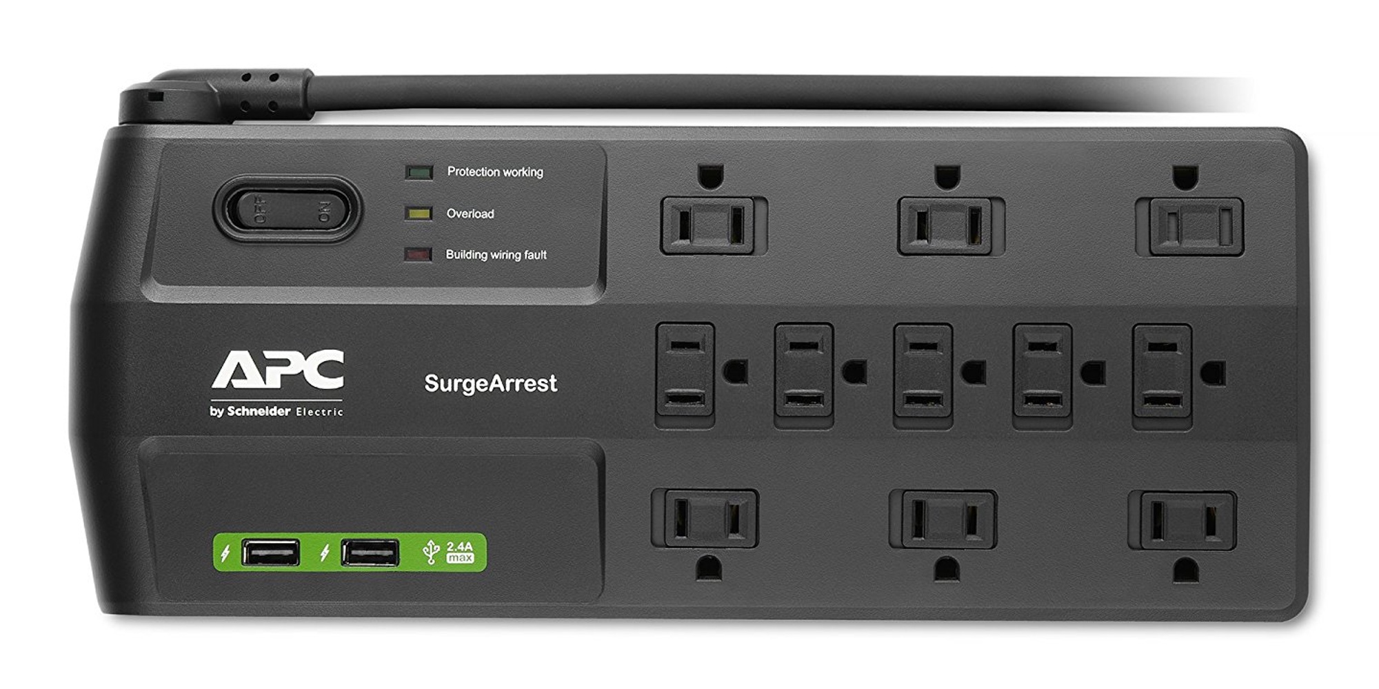 APC's 11-Outlet/2-USB Power Strip protects your gear for $25 (Reg. up ...