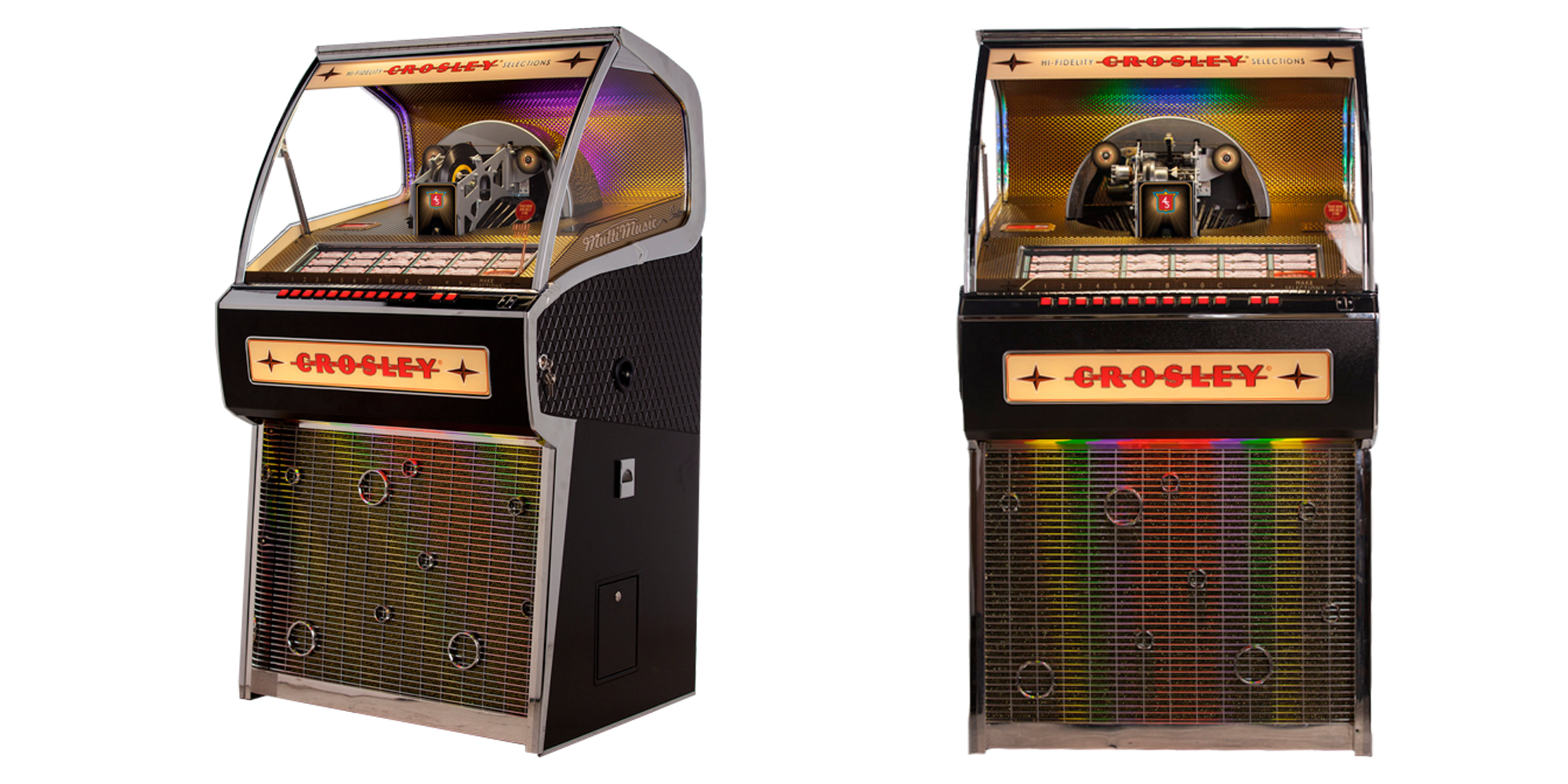 Crosley Radio's new Rocket Jukebox rocks retro style with room for 70 ...