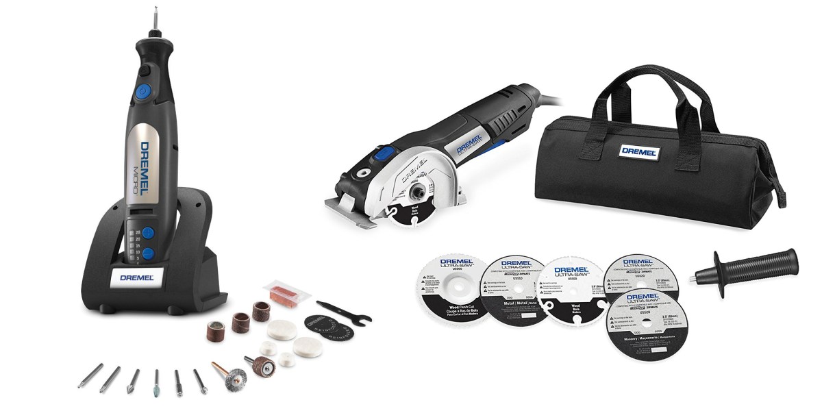 Amazon's one-day Dremel Gold Box has up to 30% off popular kits, from $62