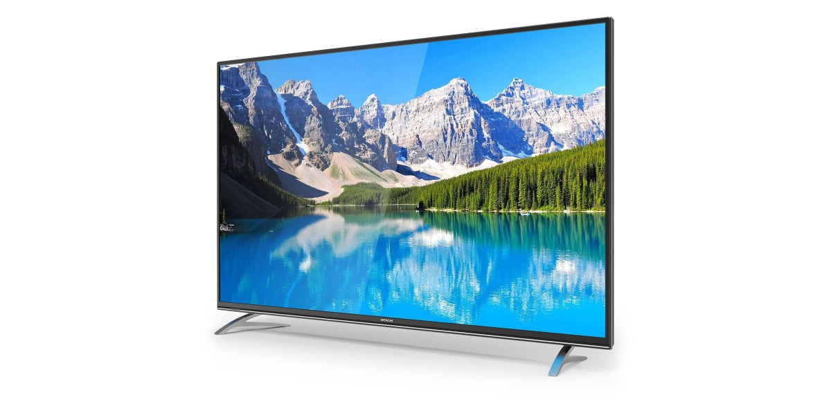 This Hitachi 50-inch 4K Ultra HDTV has built-in Roku streaming features ...