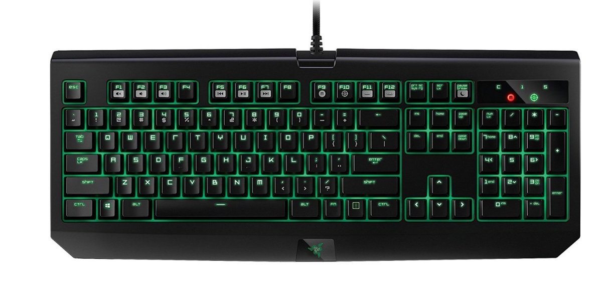 Razer Blackwidow Mechanical Gaming Keyboard $45 (Refurb, Orig. $110)