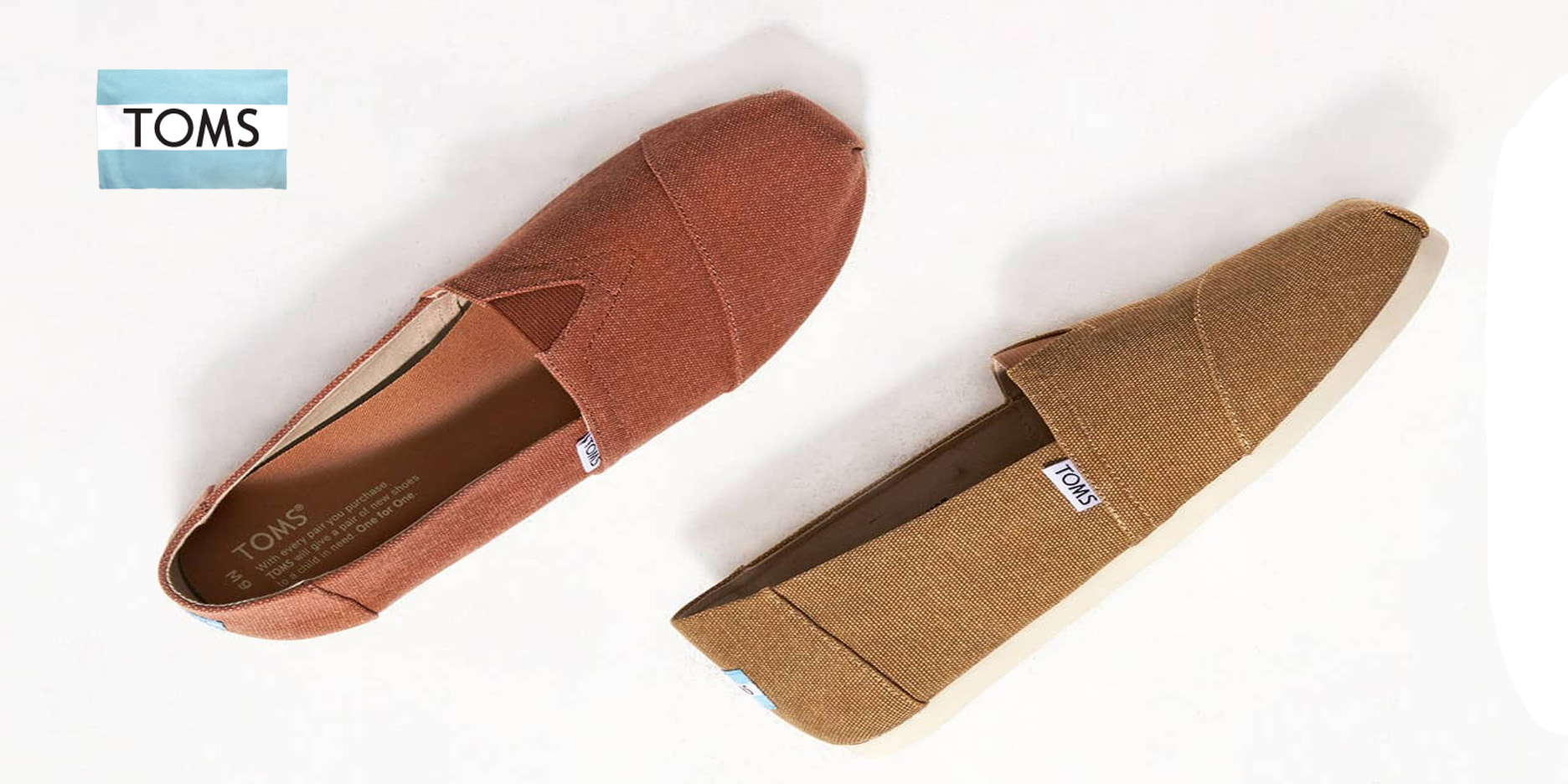 Today only, TOMS takes 40% off customer favorites from just $30