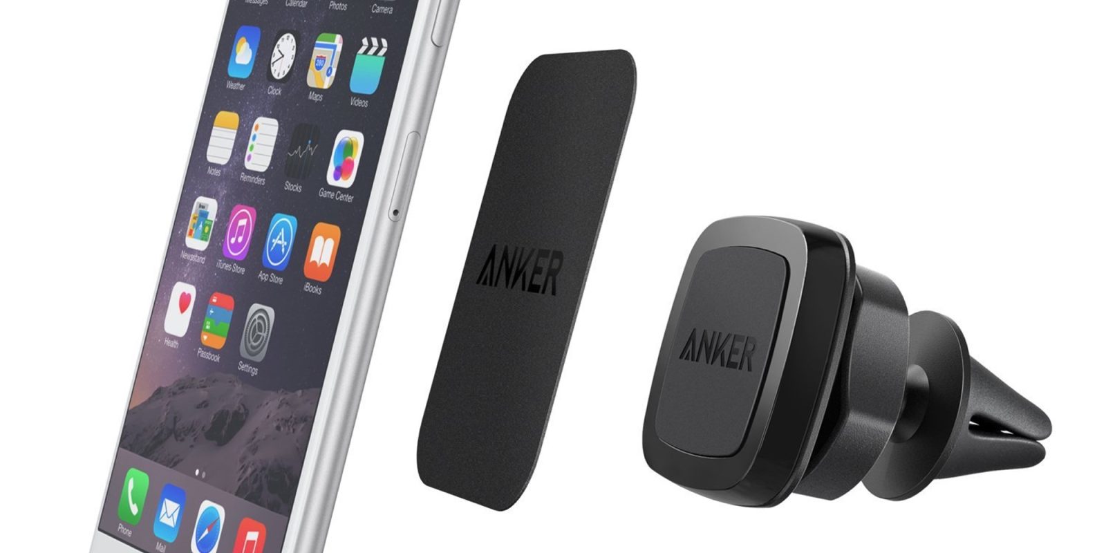 Smartphone Accessories: Anker Air Vent Magnetic Car Mount $8, more ...