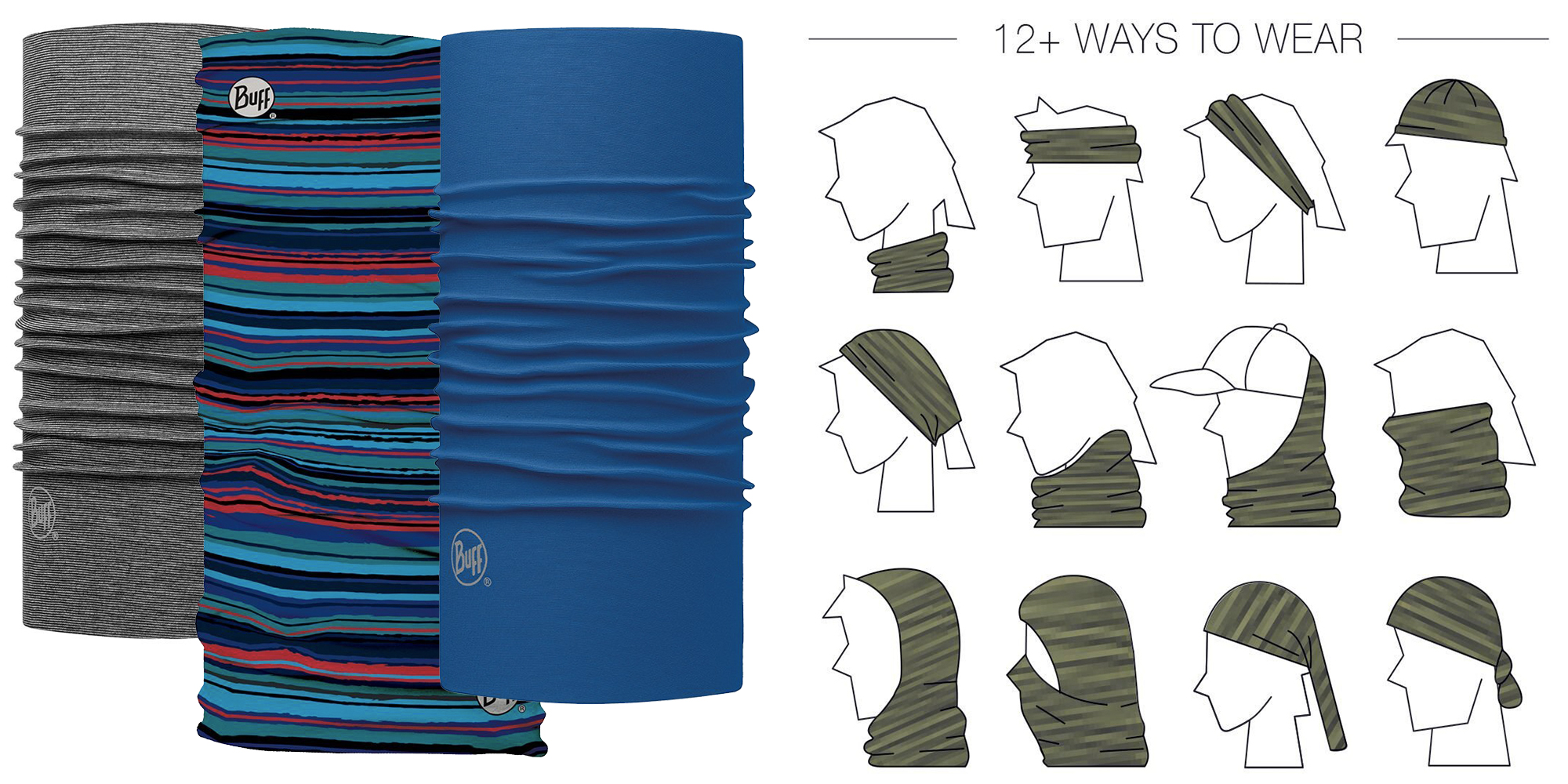 Go Survivor-style w/ BUFF Original Headwear for $15 Prime shipped ...