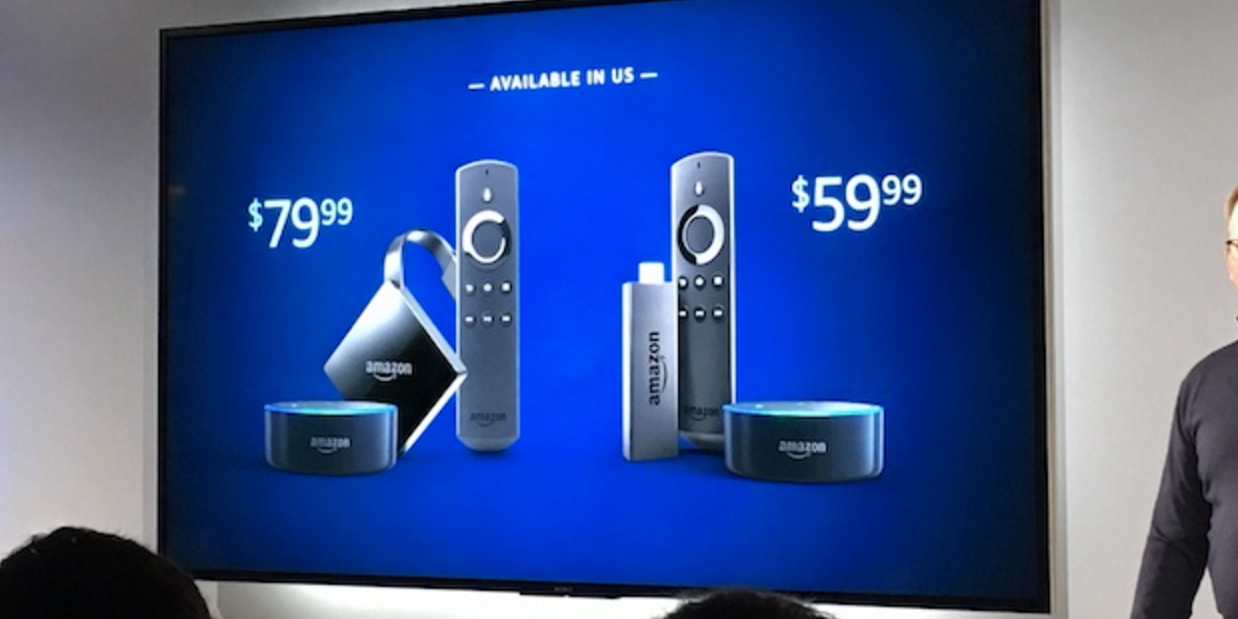 Amazon debuts 2 new Echo speakers, $70 4K Fire TV, Echo Spot video ...
