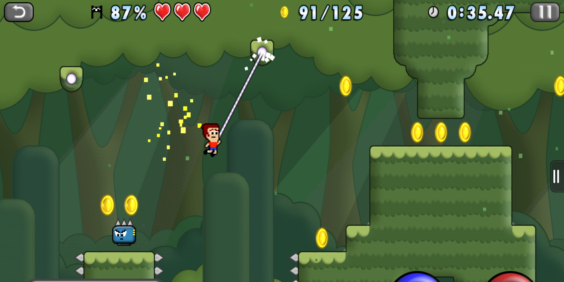 Mikey Hooks throwback iOS platformer drops to lowest price in years at $1