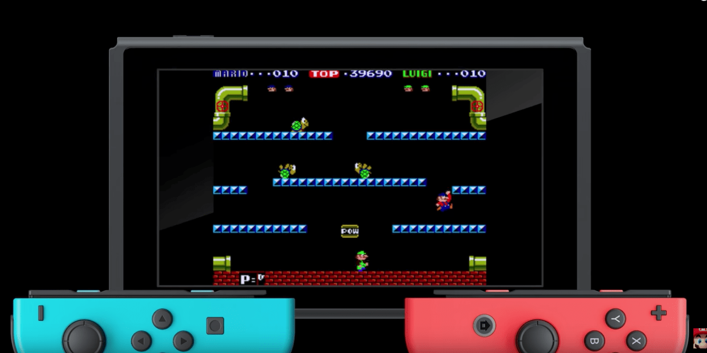 Nintendo brings its classic arcade games to Switch: Mario Bros, Punch ...