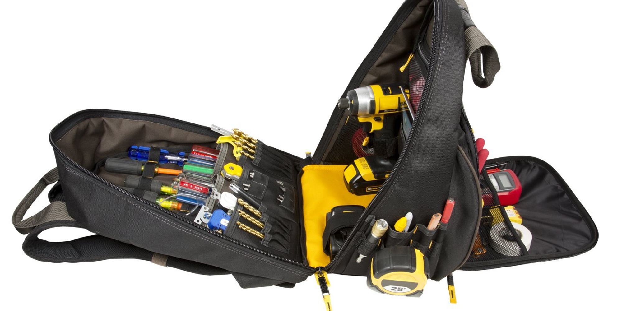 Make work fun with this Custom Leathercraft Tech Gear Backpack for $64 ...