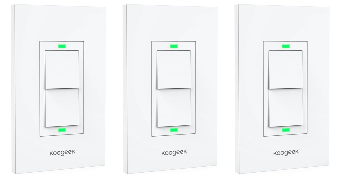Add 2 Homekit light switches for the price of 1 to your smart home: $34 ...