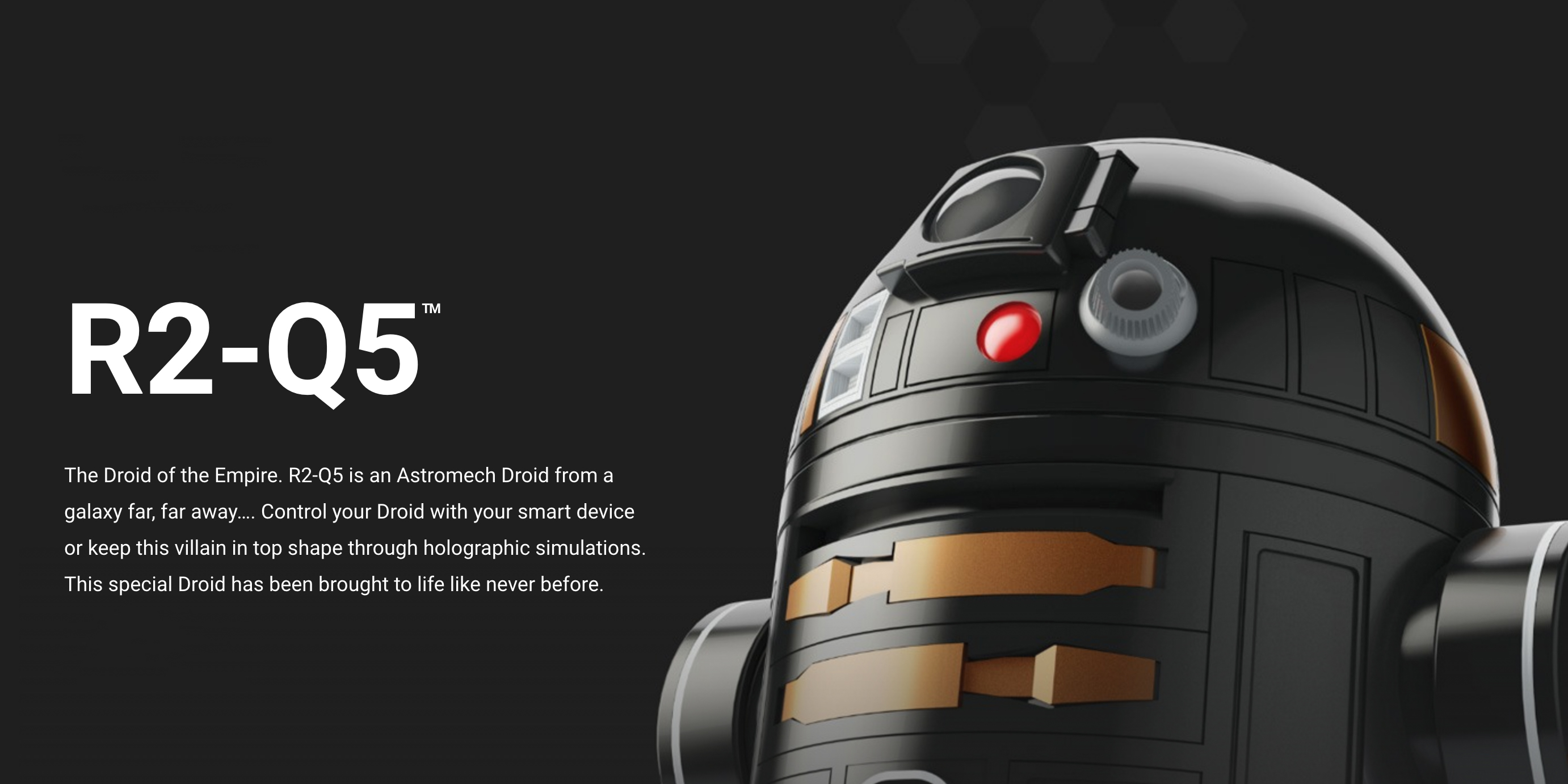 Sphero's evil R2-Q5 Star Wars droid is yours for $80 shipped via Best Buy