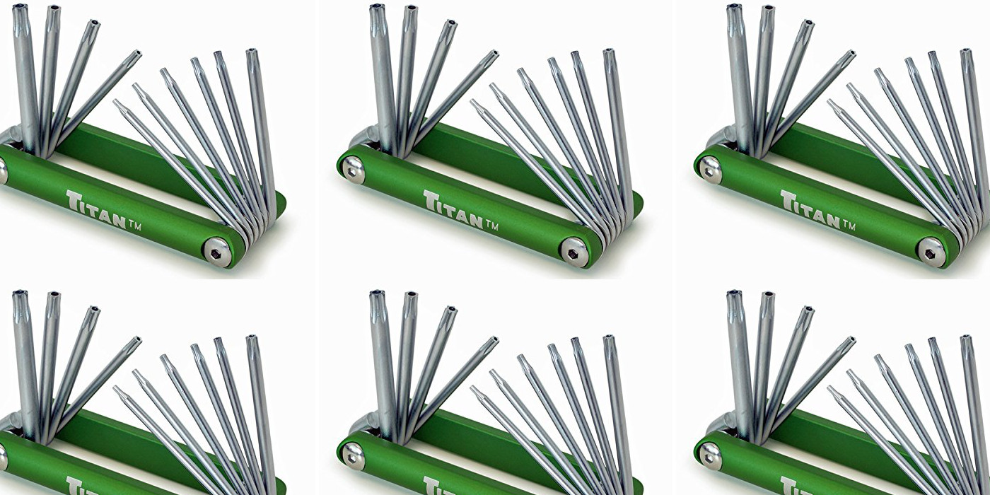 Titan Tamper Proof Star Key Set is down to under $9 Prime shipped right now