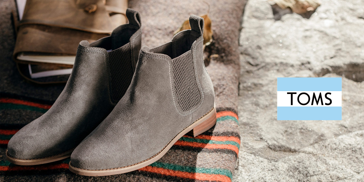 TOMS Boot Sale: 20% off men's & women's boots starting at just $70 ...