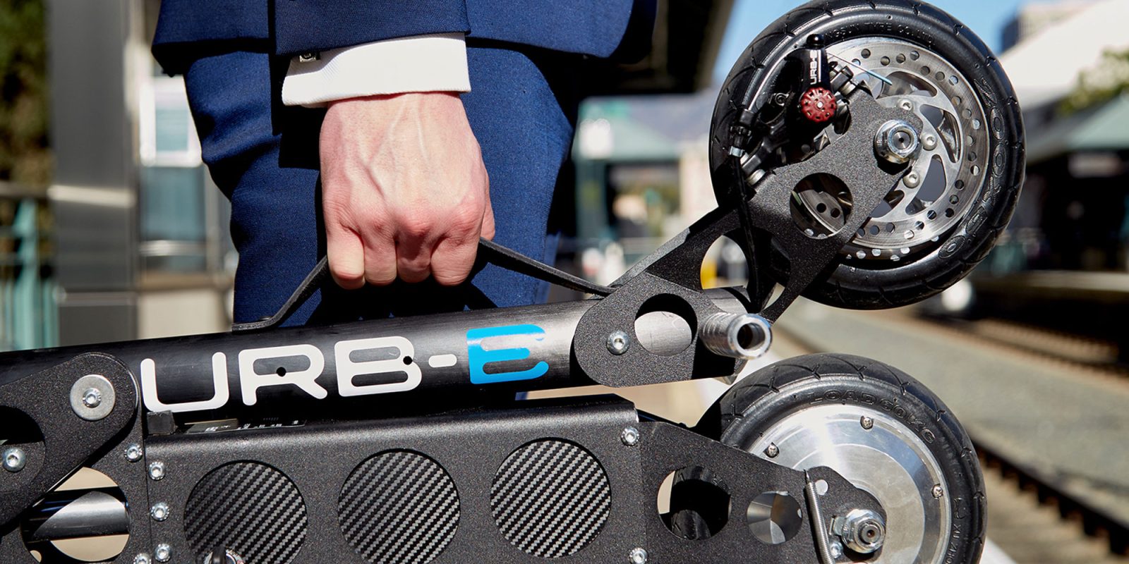 Ride around in style on the URB-E, a fast and compact new electric ...