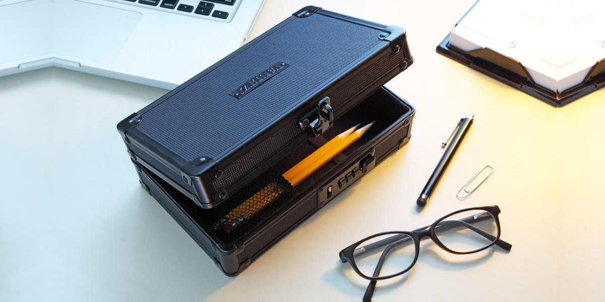The Vaultz Utility Box w/ Combi Lock is great for at home or the office ...