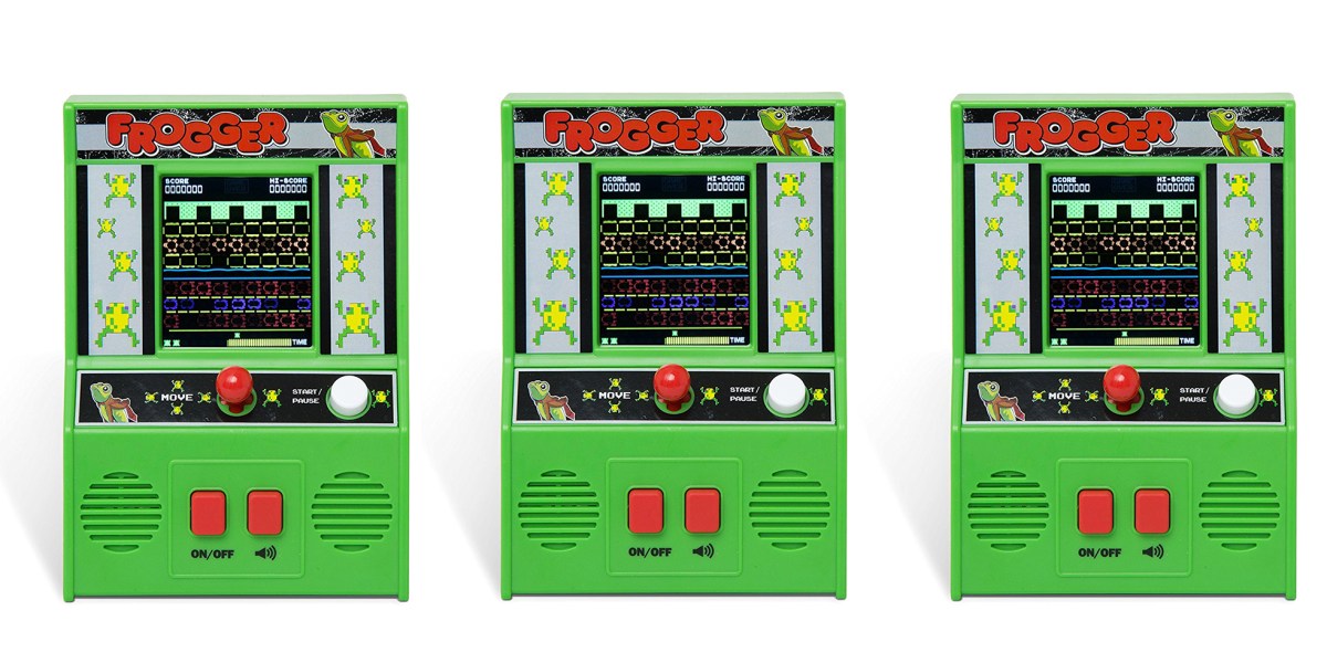 Frogger Mini Arcade Game delivers the nostalgia for $13.50 Prime shipped