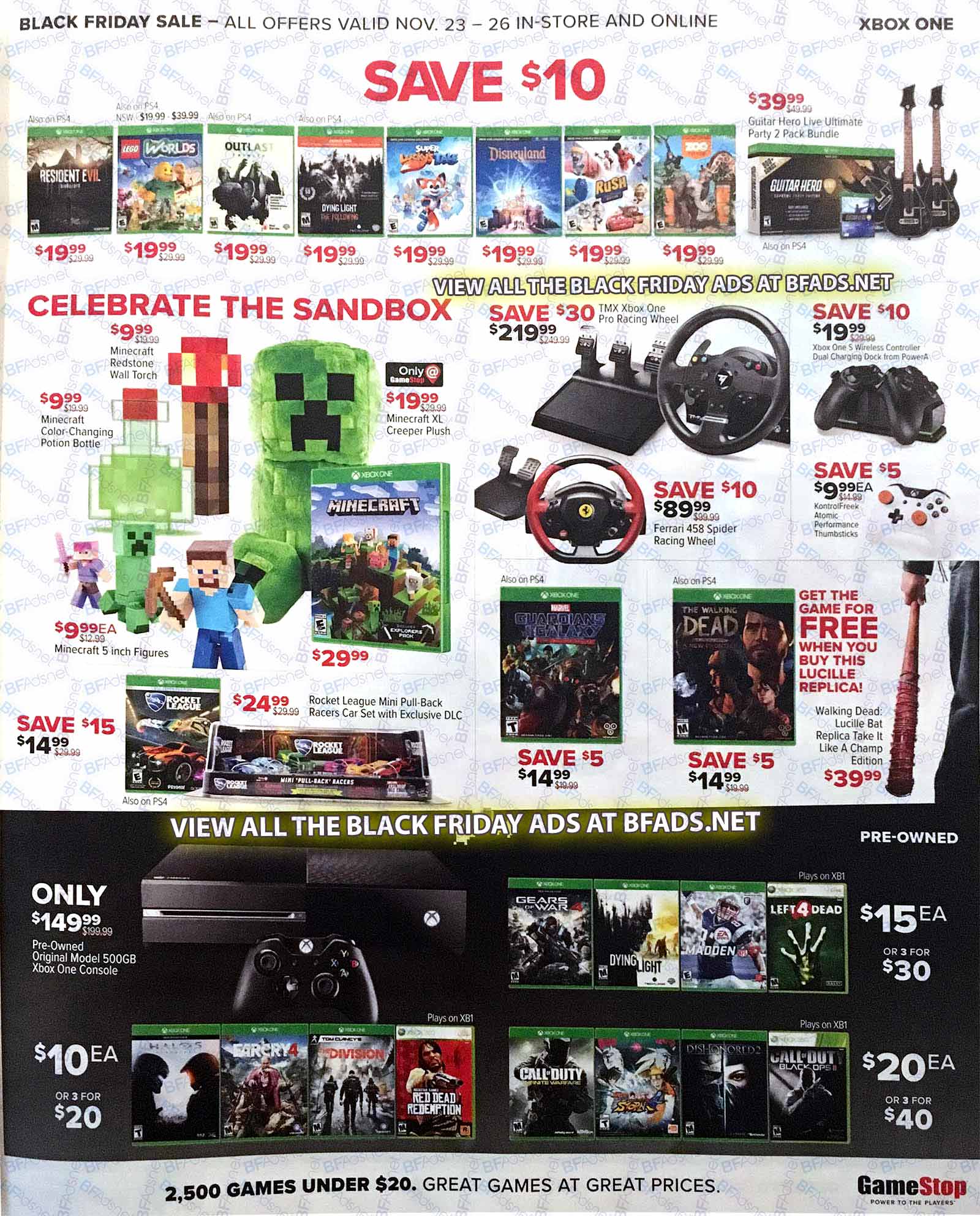 GameStop Black Friday 2017 ad: PS4 Pro, Xbox One, games from $10, much more