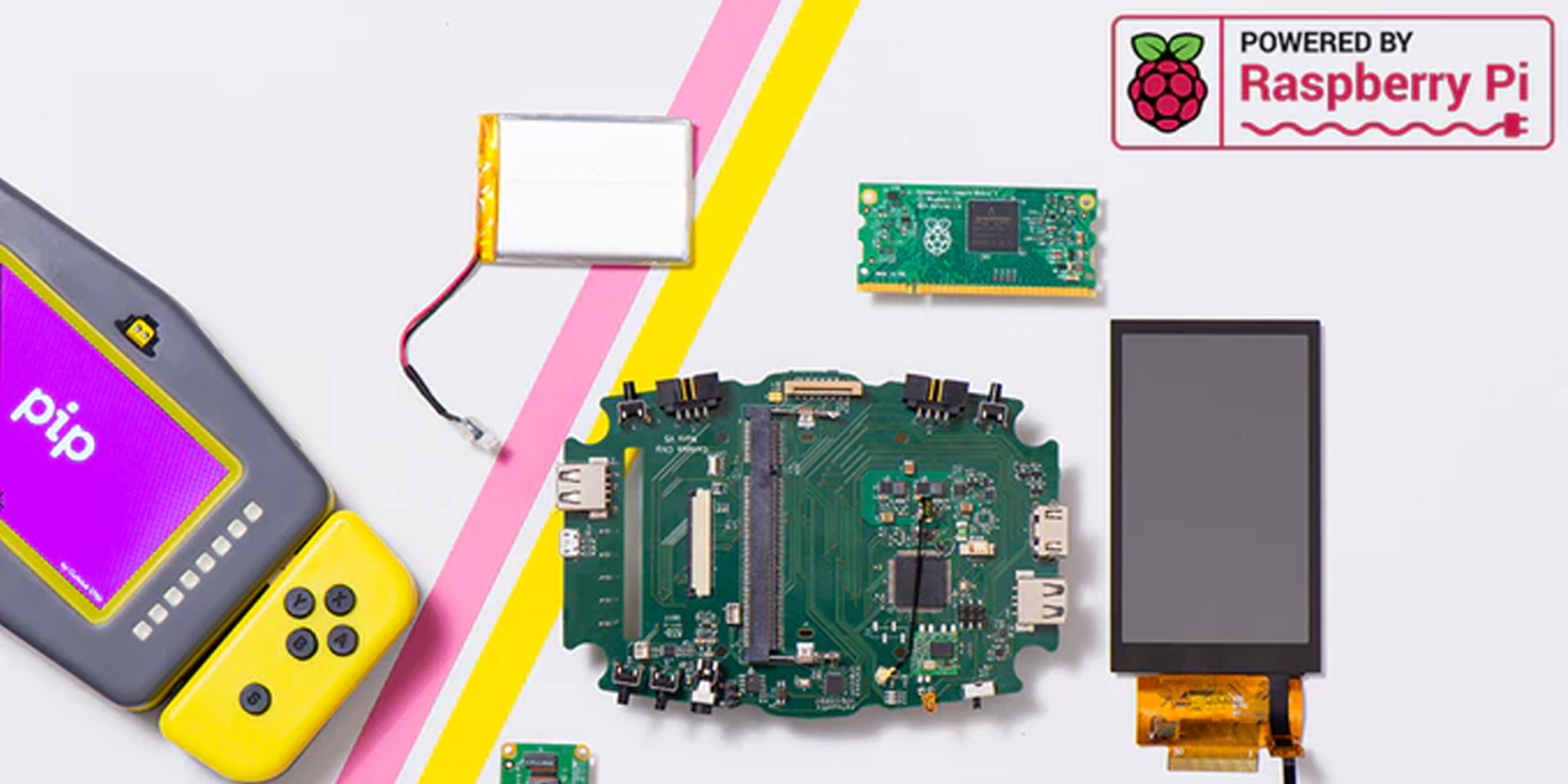 Ever wanted a Raspberry Pi but shaped like the Switch? Pip does just that