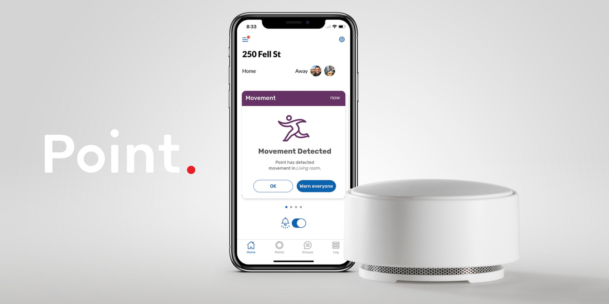Point is the Friendly Home Alarm that doesn't require cameras to keep ...
