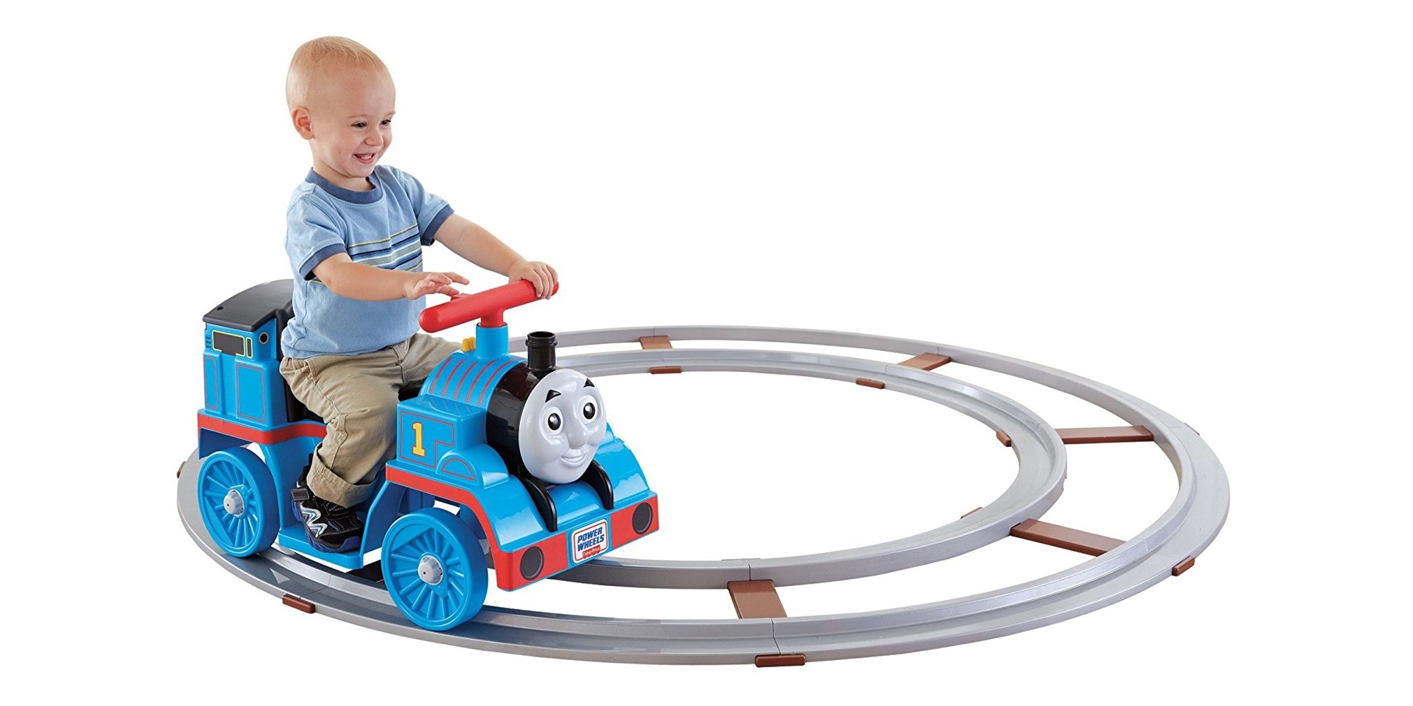 Power Wheels Ride-on Thomas Train with Track $88 (Reg. $150), today ...