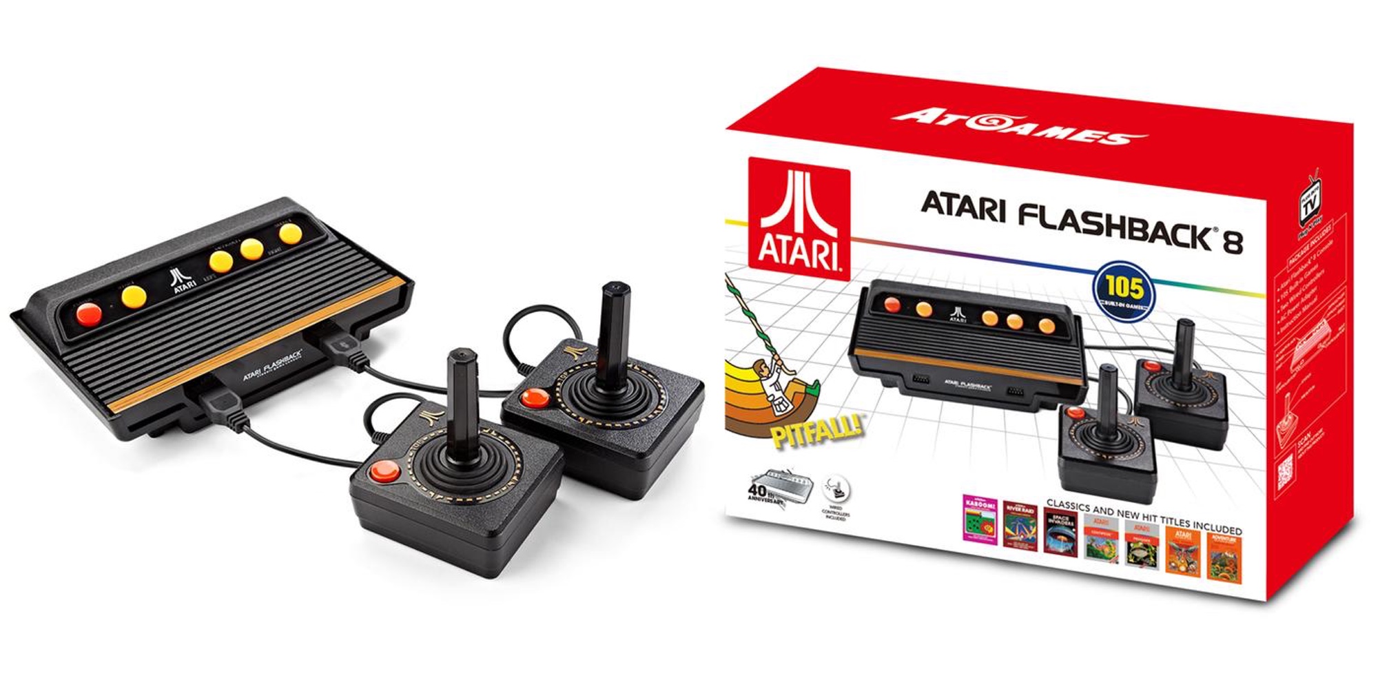 Feel like a kid again with the Atari Flashback 8 Console for $38 (Reg. $60)