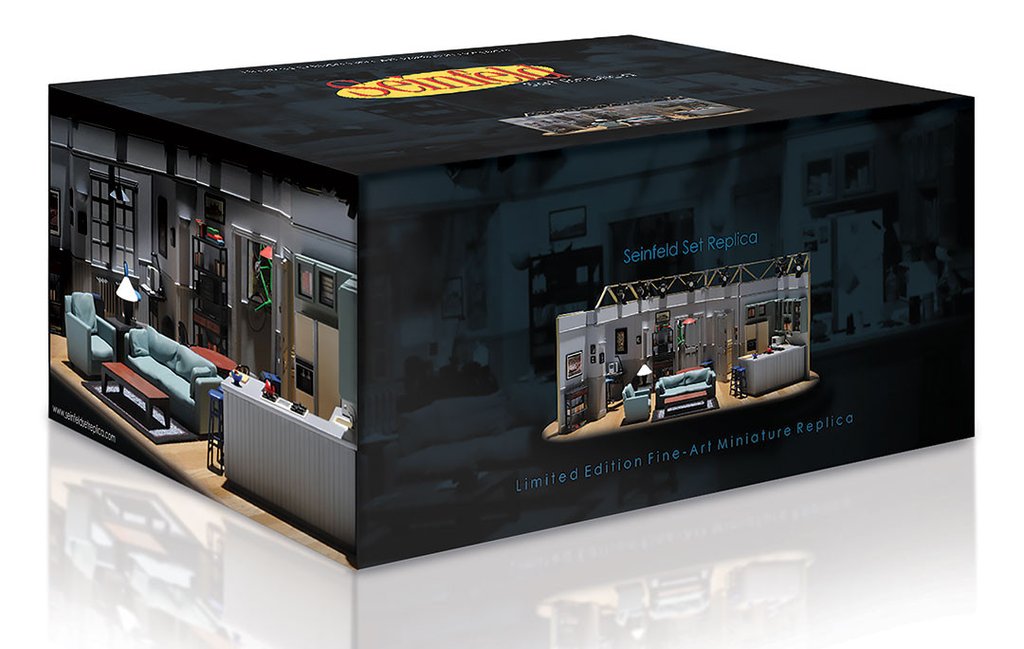 The amazing Seinfeld Apartment Set Replica diorama now $100 off for ...