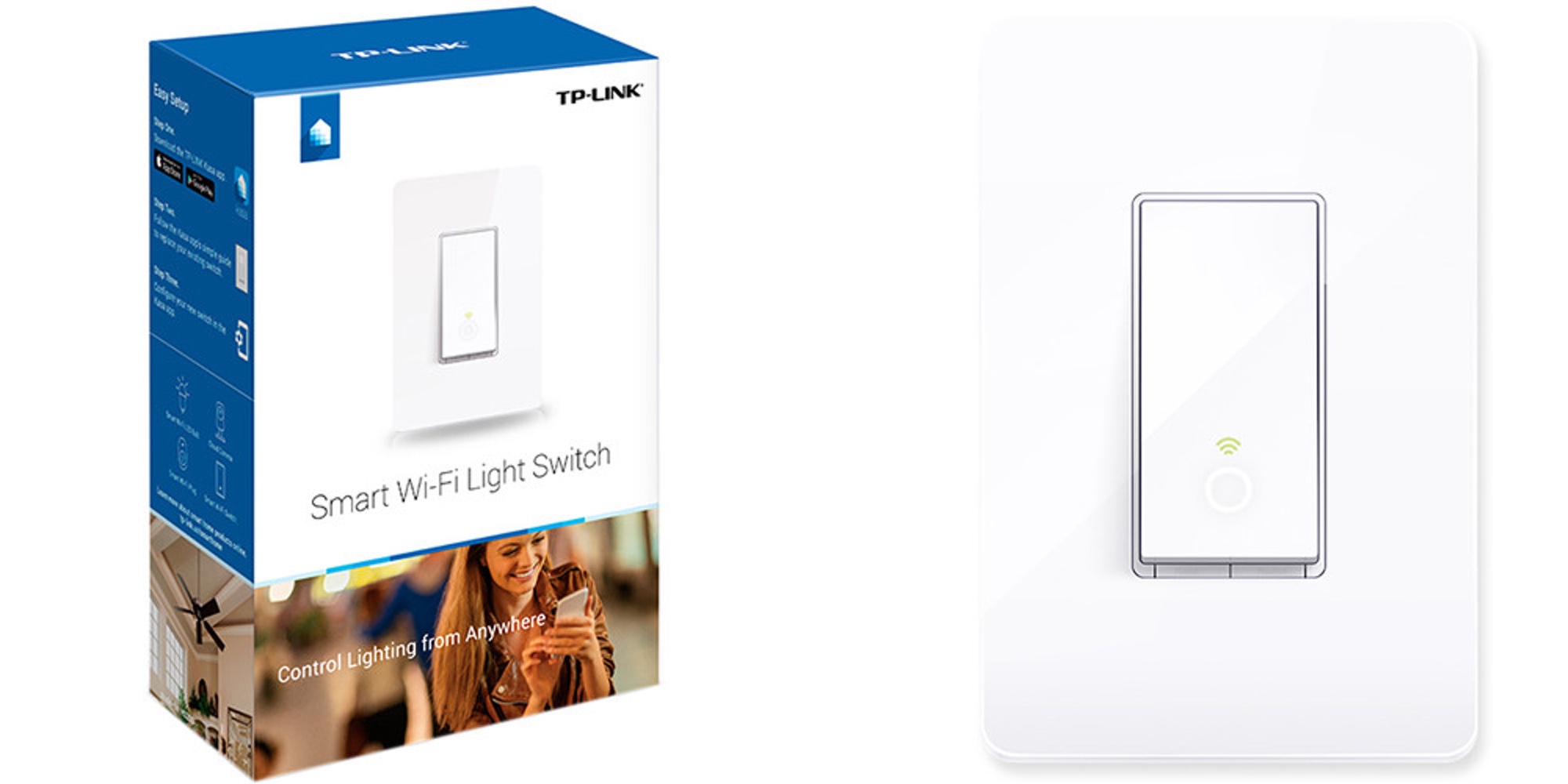 Tell Alexa to turn on the lights with this 2-pack of TP-Link Smart Wi ...