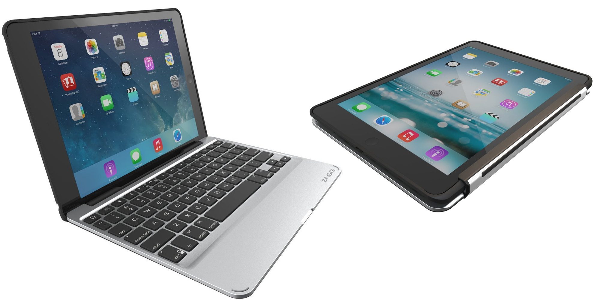 Turn Your IPad Mini Into A Laptop With The ZAGG Slim Book 16 Reg Turn Your IPad Mini Into A Laptop With The ZAGG Slim Book 16 Reg